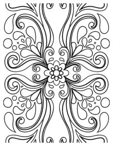 Funky 70s Coloring Pages Groovy Retro Art for All Ages