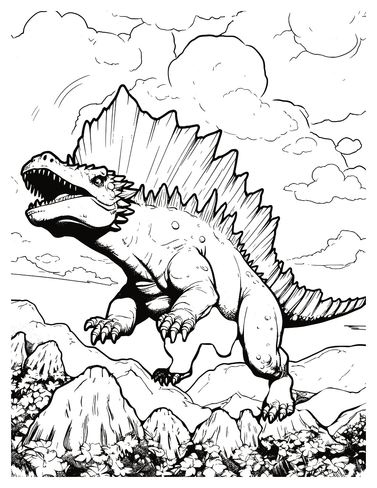 Godzilla Coloring Pages: Fun for Kids and Fans Alike