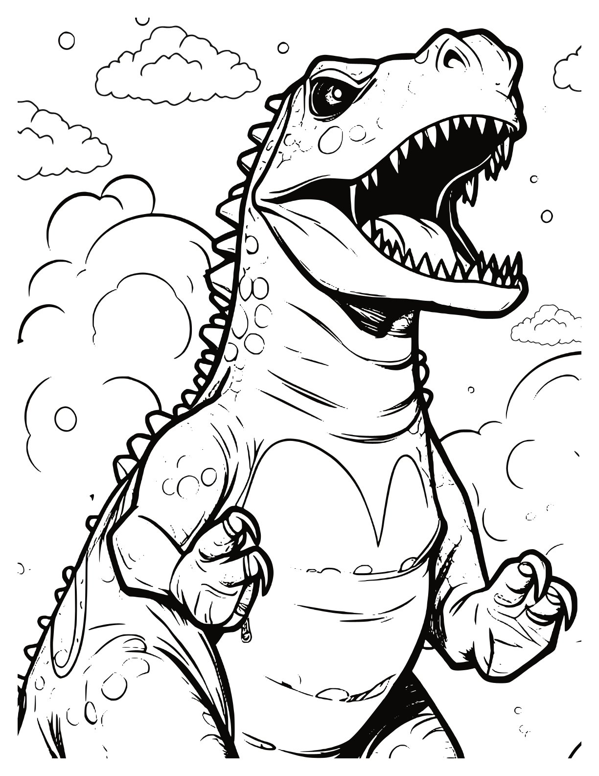 Godzilla Coloring Pages: Fun for Kids and Fans Alike