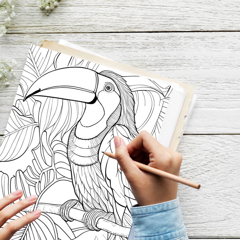 Exciting Safari Coloring Pages Explore the Wild with Printables