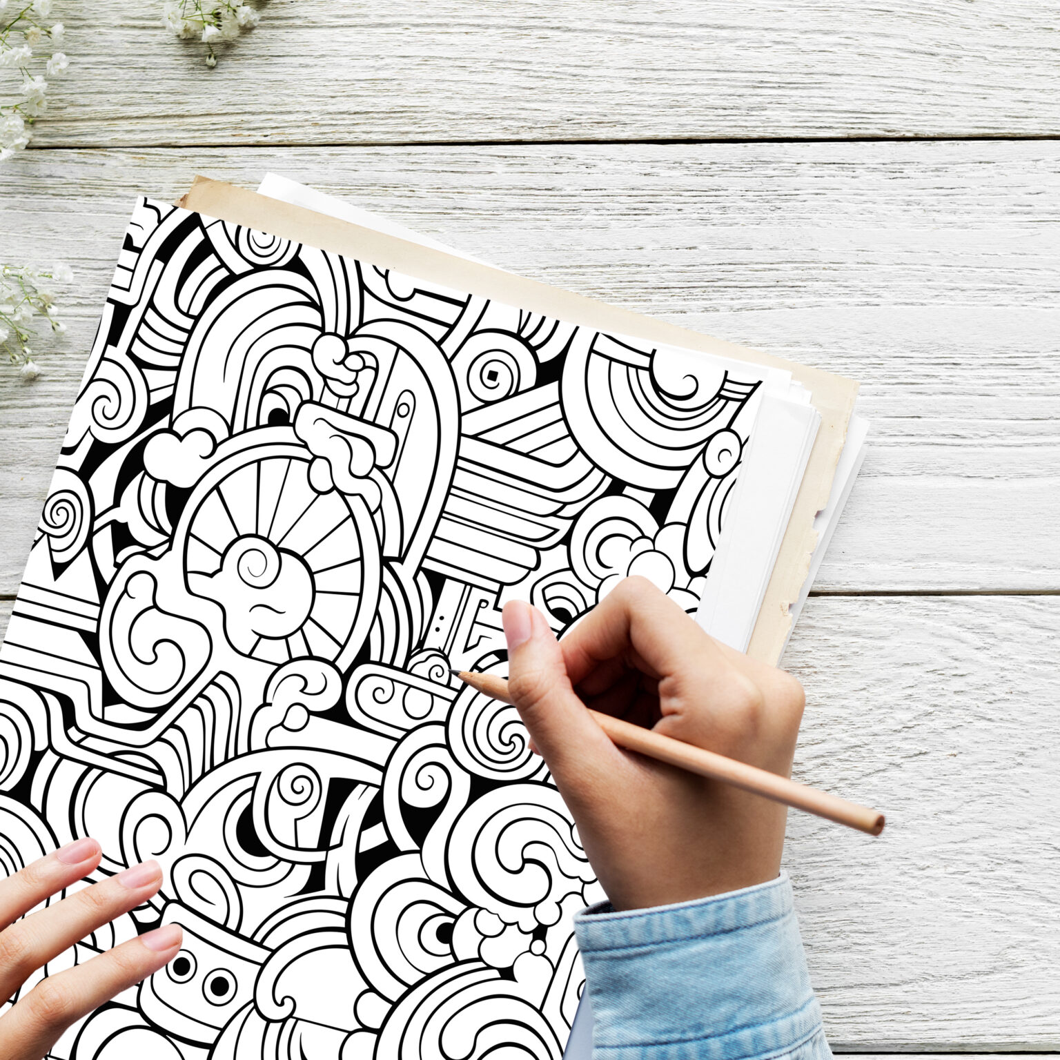 Psychedelic Coloring Pages: Trippy And Creative Designs
