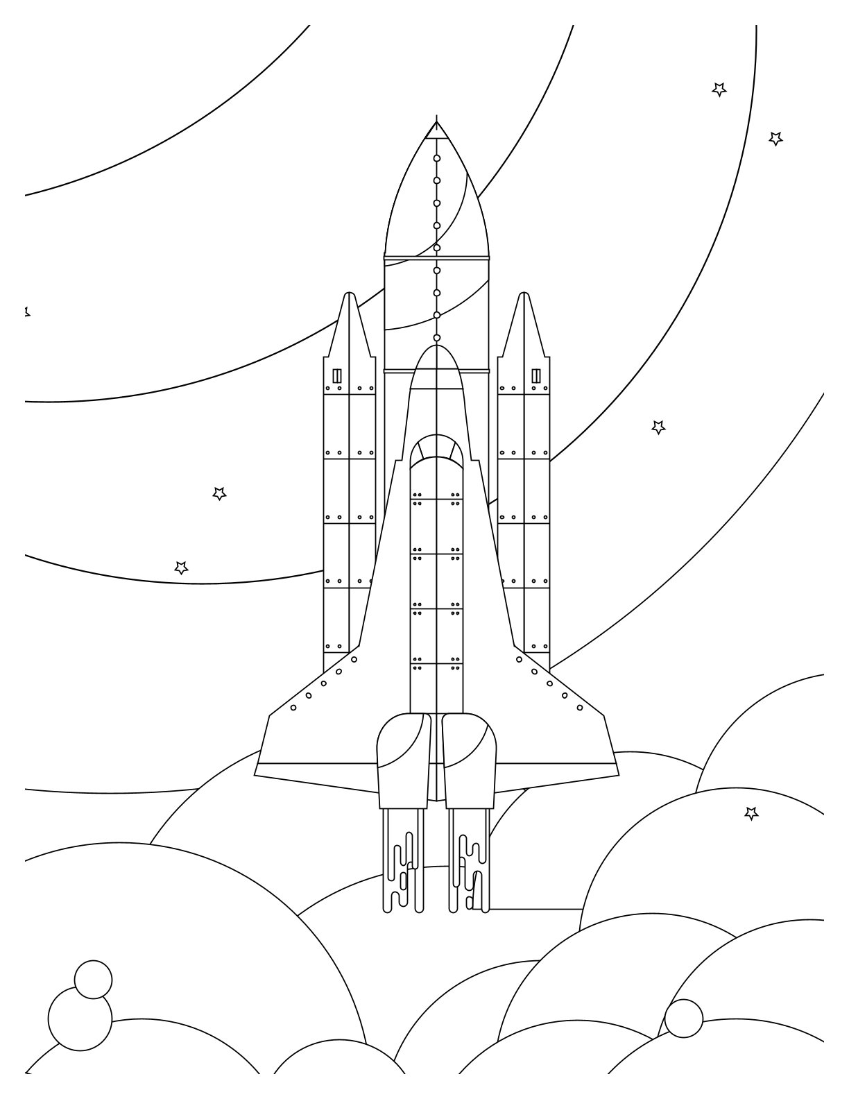 Spacecraft Coloring Pages: Fun and Educational Designs for Kids
