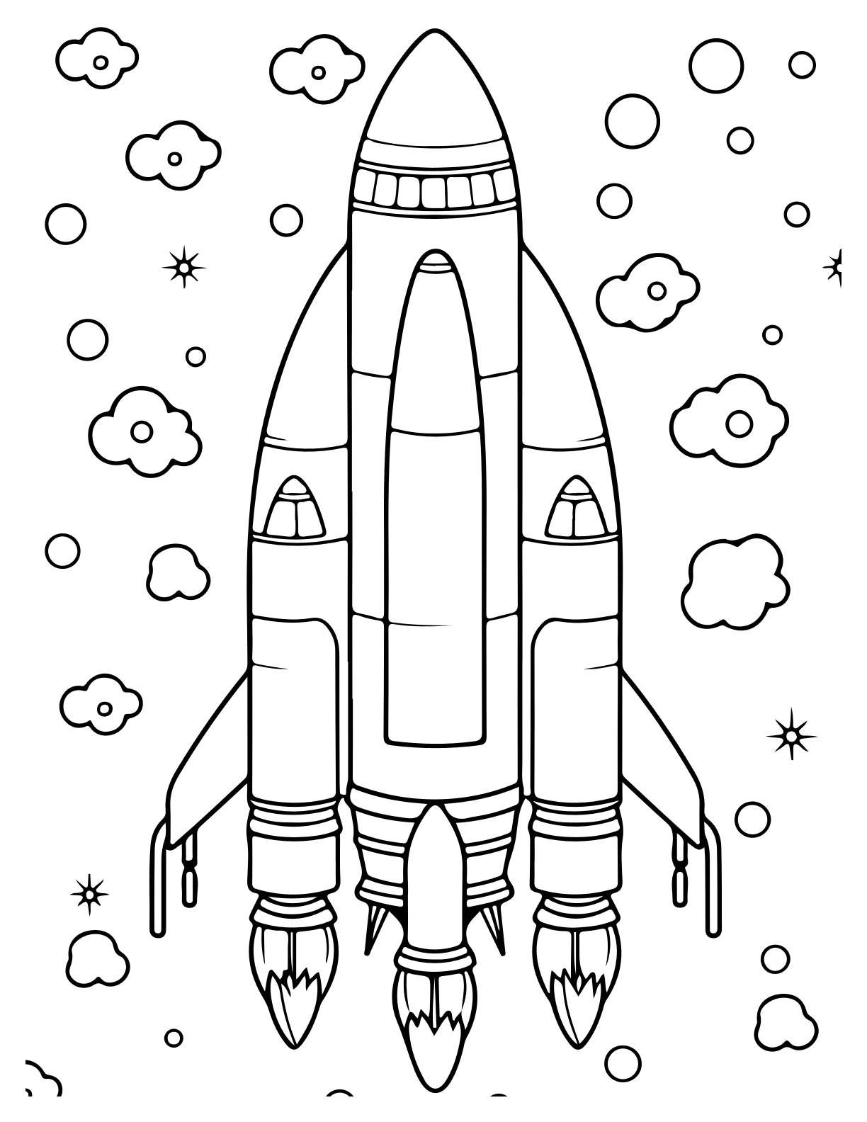Spacecraft Coloring Pages: Fun and Educational Designs for Kids