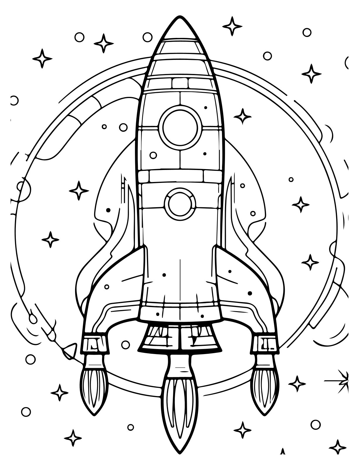 Spacecraft Coloring Pages: Fun and Educational Designs for Kids