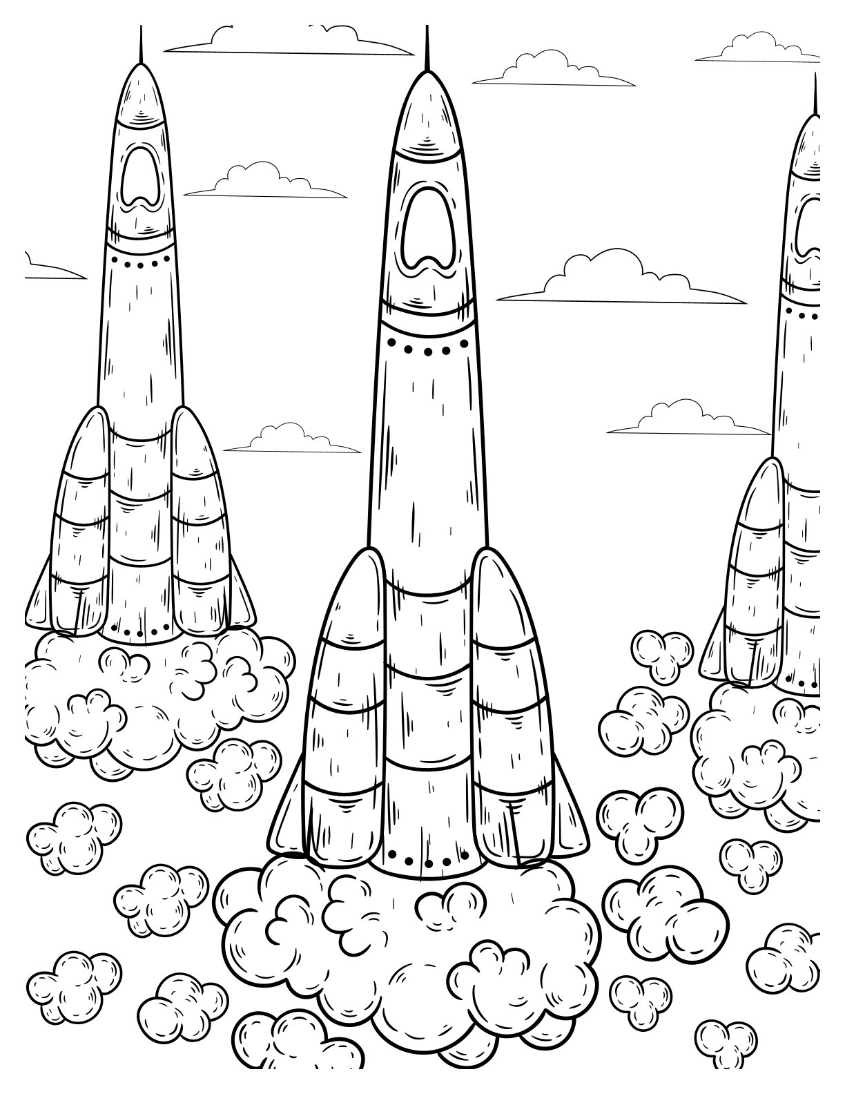 Spacecraft Coloring Pages: Fun and Educational Designs for Kids