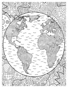 Travel Coloring Pages for Kids: Fun & Creative Adventures