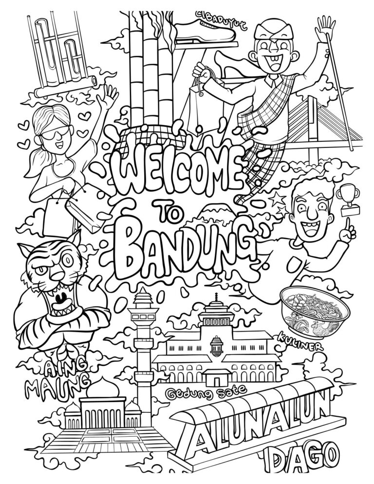 Travel Coloring Pages for Kids: Fun & Creative Adventures