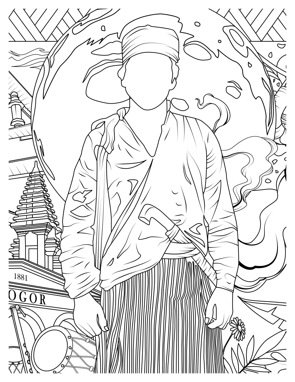 Travel Coloring Pages for Kids: Fun & Creative Adventures