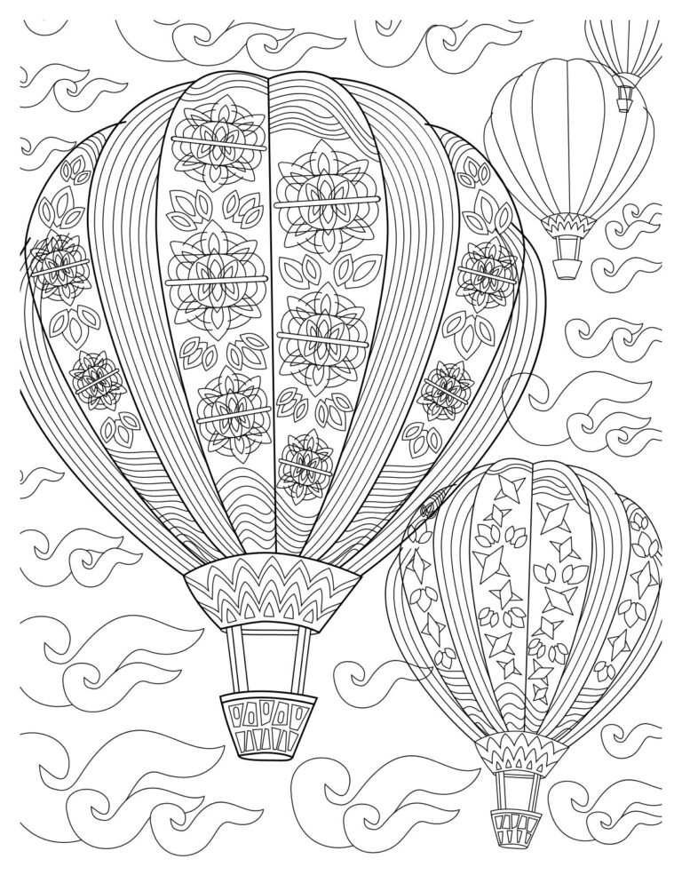 Travel Coloring Pages for Kids: Fun & Creative Adventures
