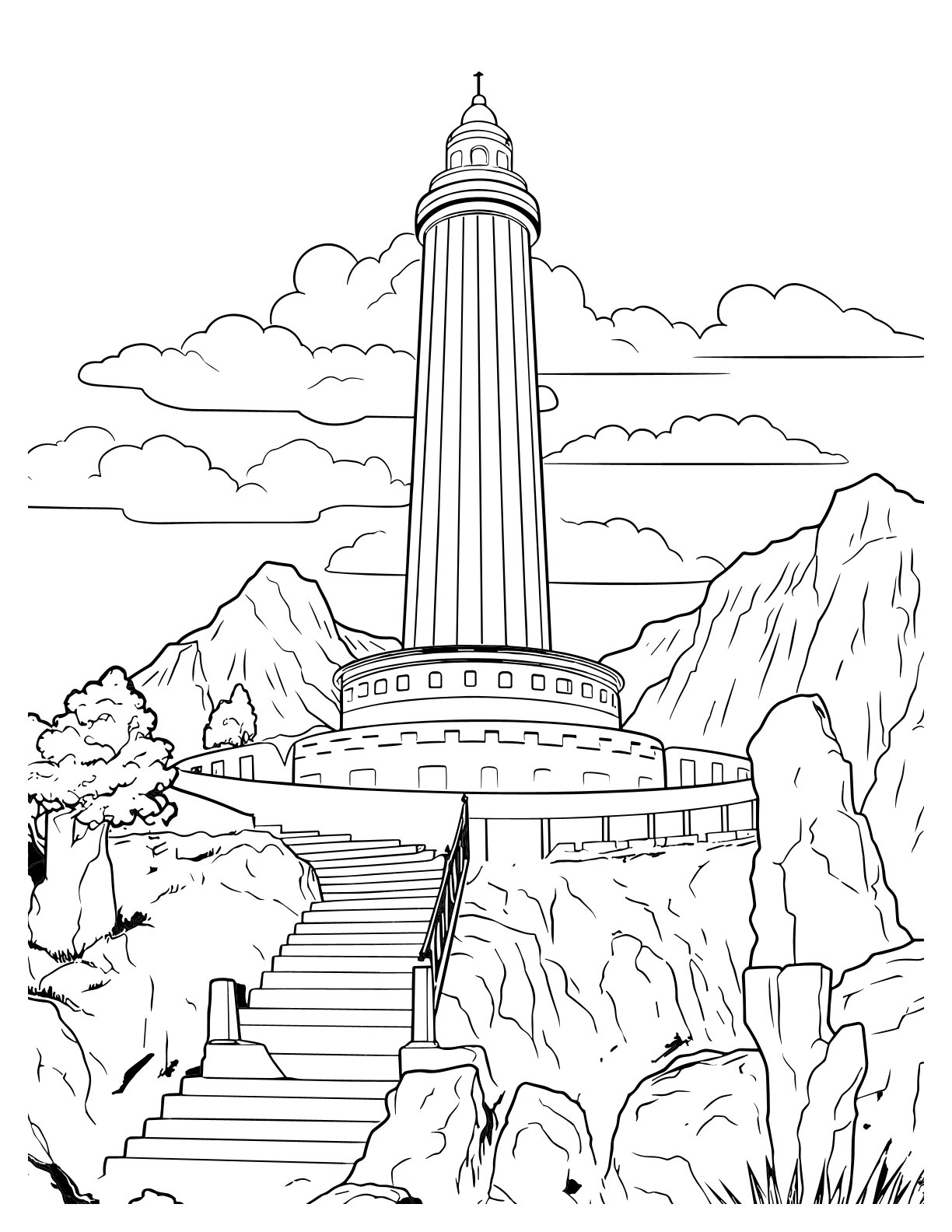 Travel Coloring Pages for Kids: Fun & Creative Adventures