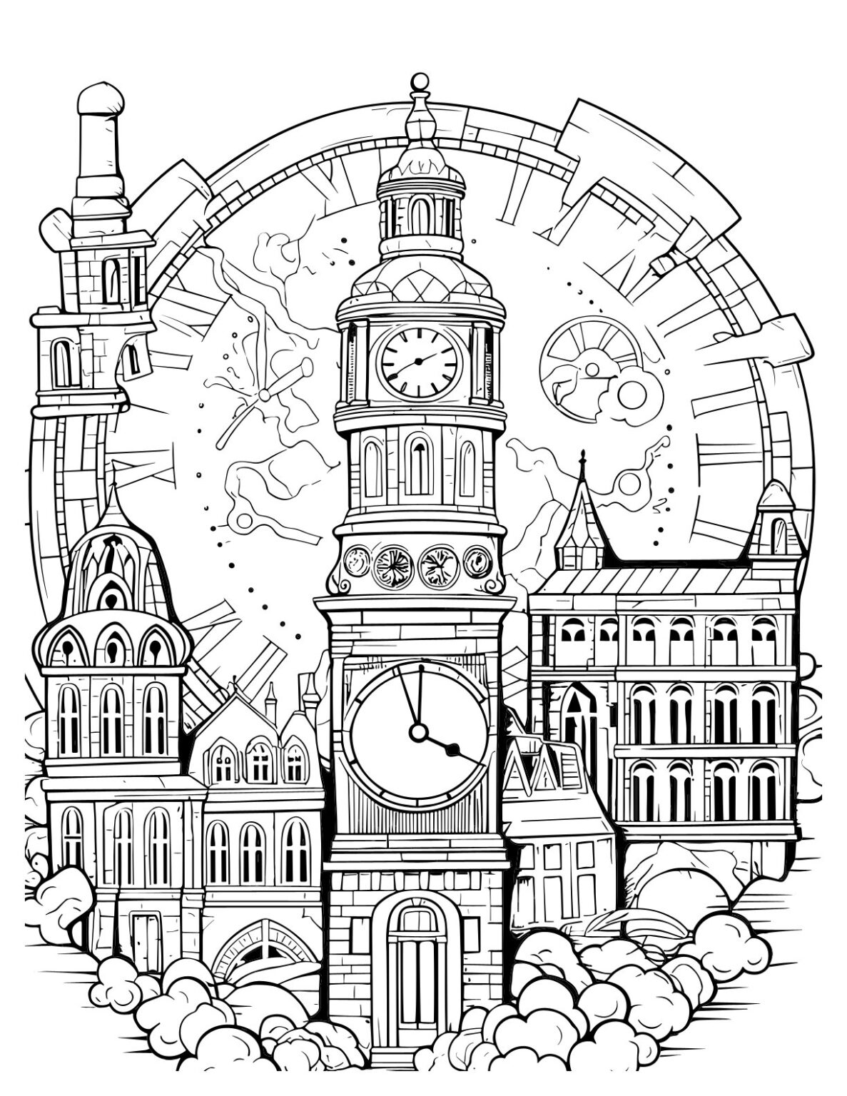 Travel Coloring Pages for Kids: Fun & Creative Adventures