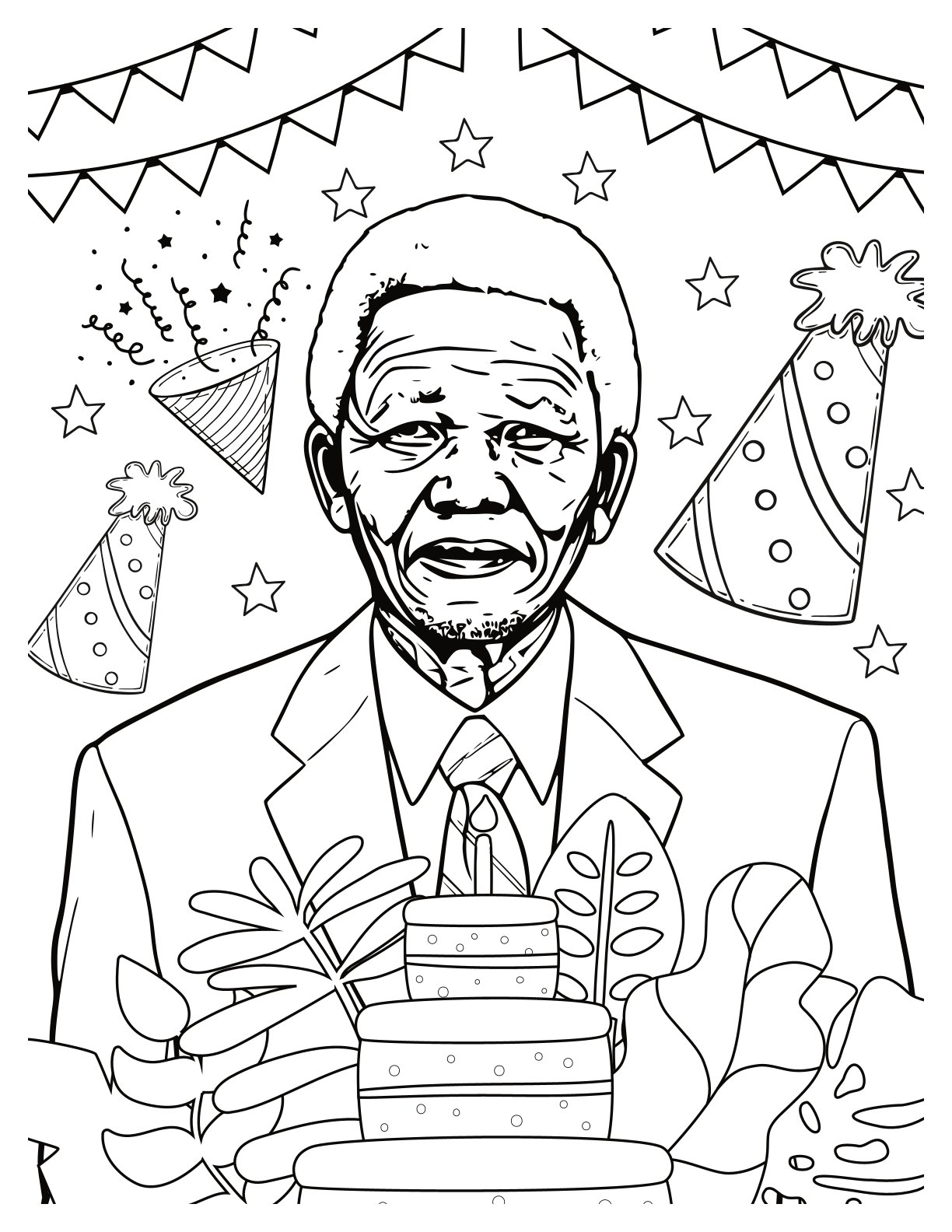 80th Birthday Coloring Pages for All Ages | Free Printables