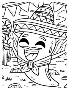 Mexico Coloring Pages - Fun & Educational Printable Sheets