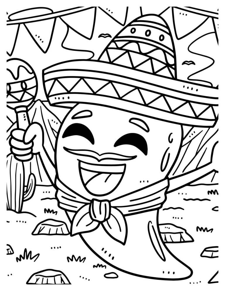 Mexico Coloring Pages - Fun & Educational Printable Sheets