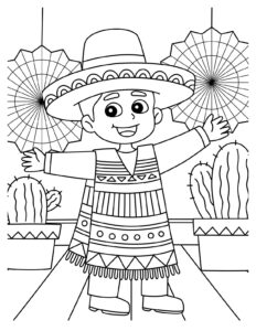 Mexico Coloring Pages - Fun & Educational Printable Sheets