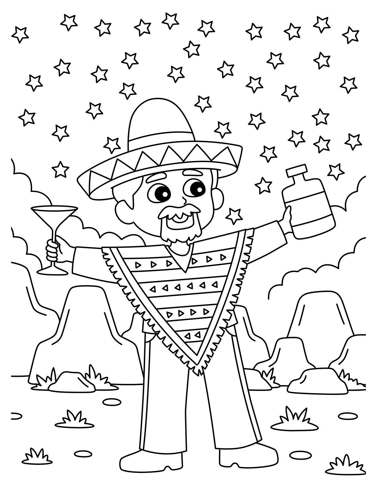 Mexico Coloring Pages - Fun & Educational Printable Sheets