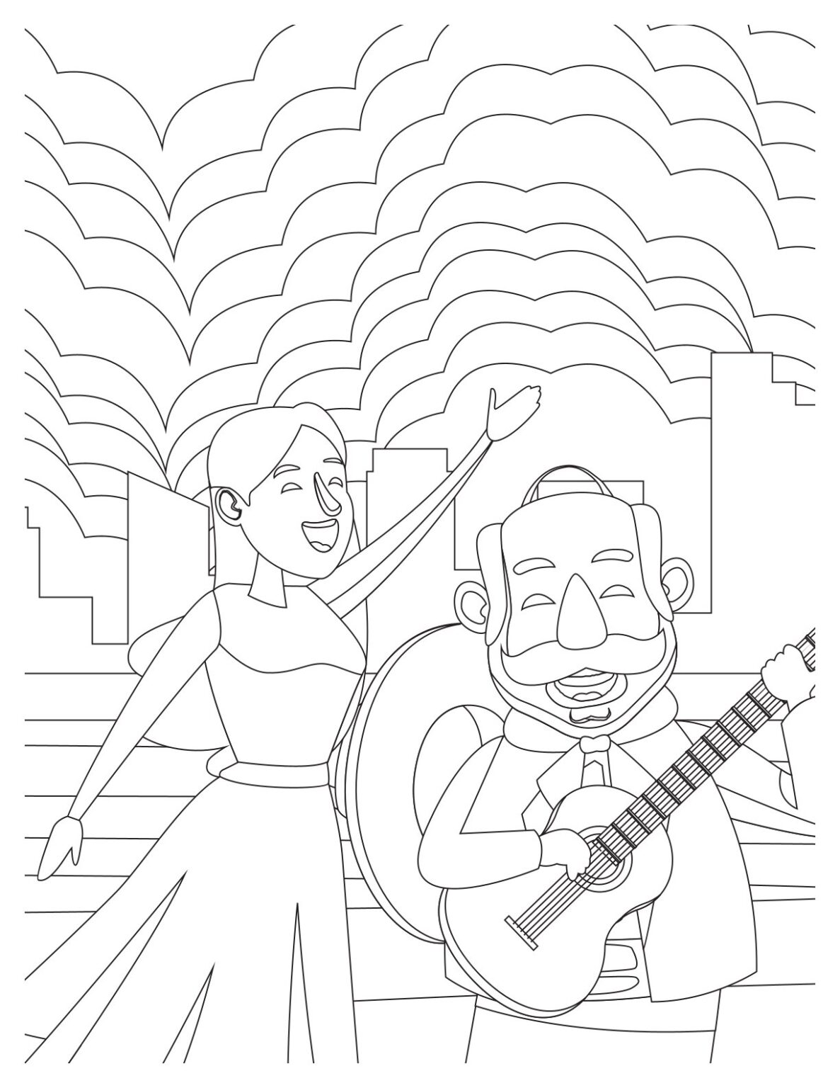 Mexico Coloring Pages - Fun & Educational Printable Sheets