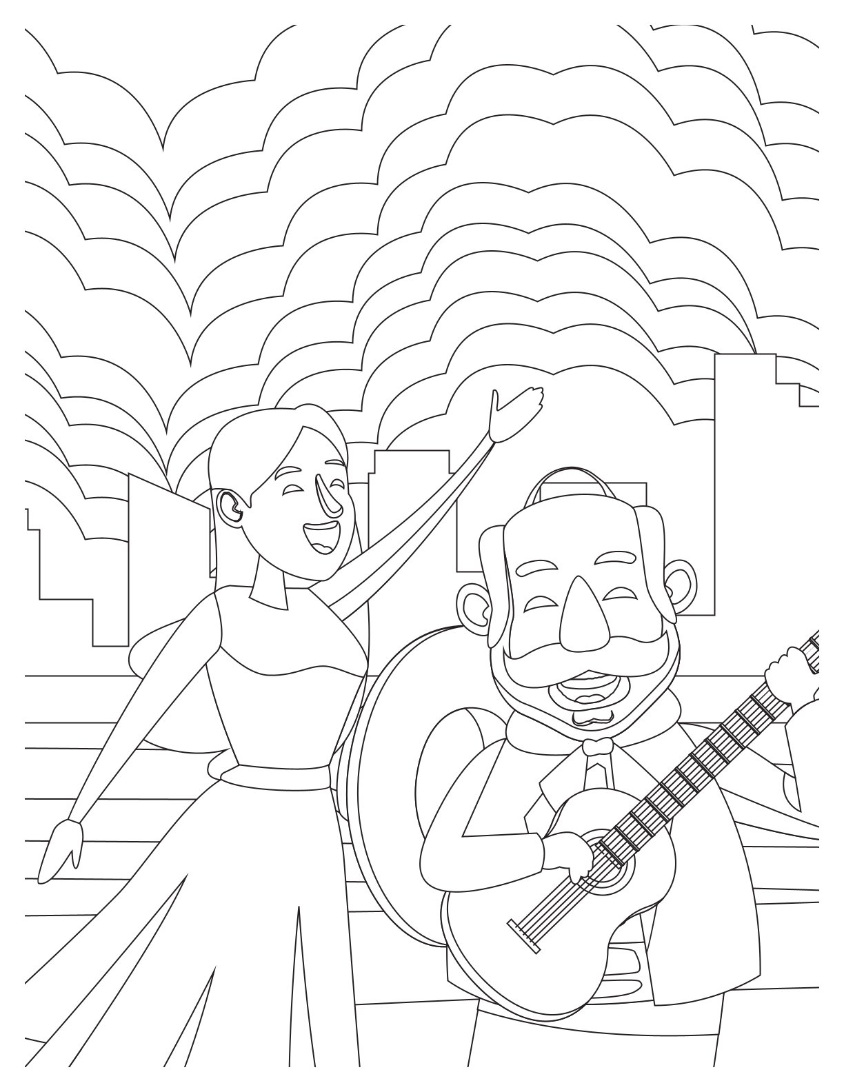 Mexico Coloring Pages - Fun & Educational Printable Sheets