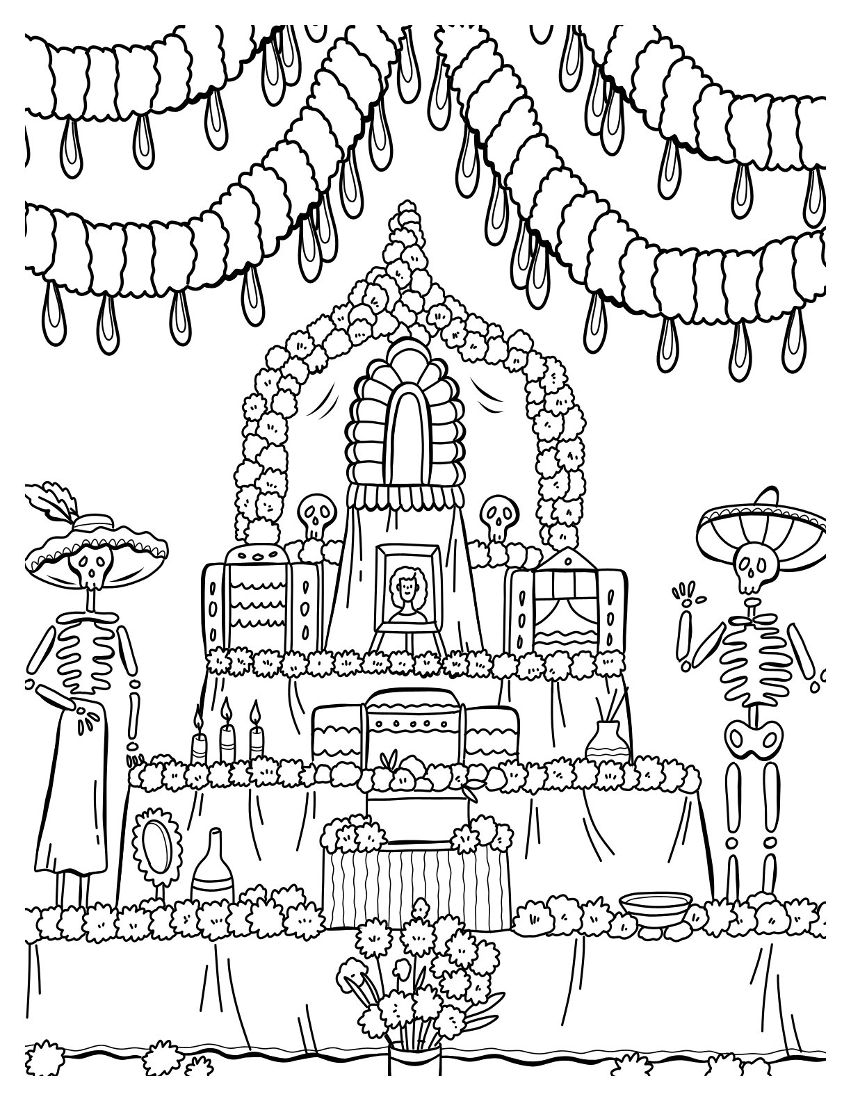 Mexico Coloring Pages - Fun & Educational Printable Sheets